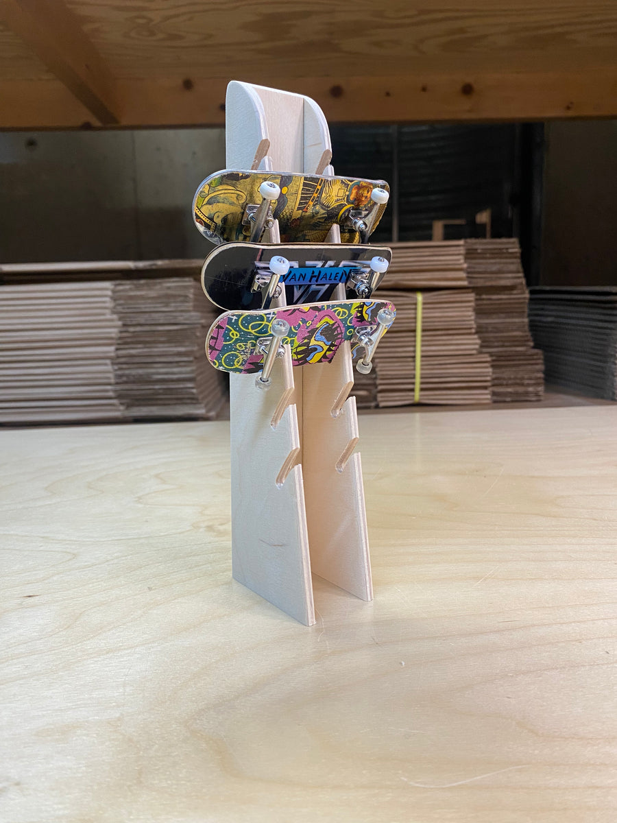 Complete Display Rack – Ark Fingerboard Ramps